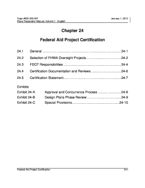 Fillable Online Federal Aid Project Certification Fax Email Print ...