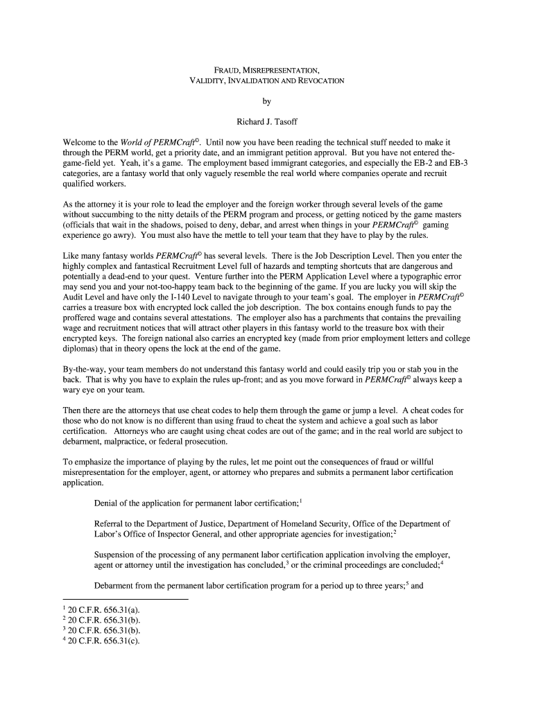 Fillable Online FRAUD, MISREPRESENTATION, Fax Email Print - pdfFiller