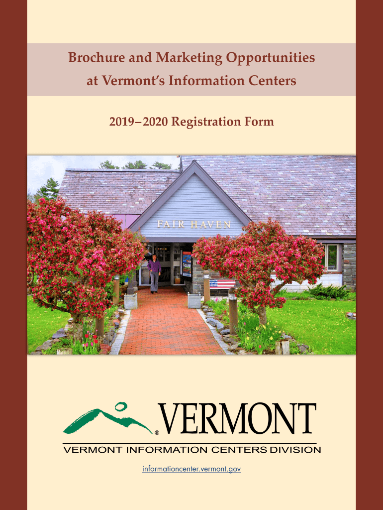 Fillable Online Brochure Marketing Registration Form Fax Email Print ...