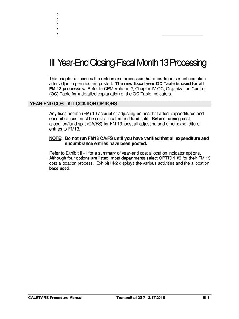 Fillable Online FMMI Accounting and Annual Close Guide - National ...