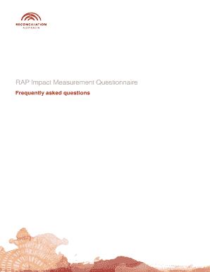 Fillable Online RAP Impact Measurement Questionnaire Fax Email Print - pdfFiller