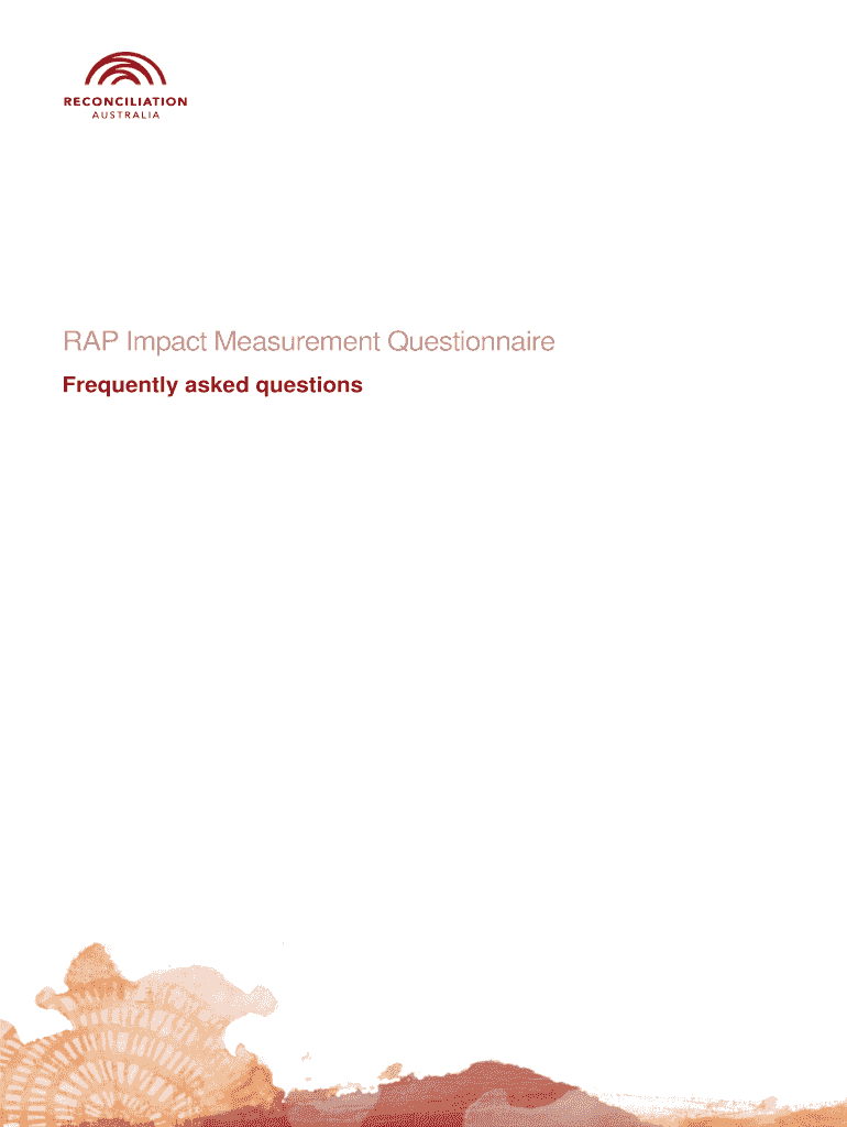 Fillable Online RAP Impact Measurement Questionnaire Fax Email Print ...