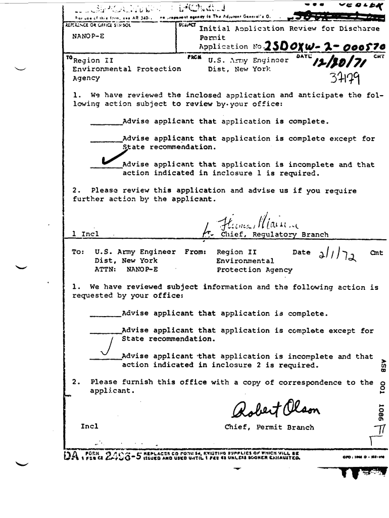 Fillable Online Disposition form (for initial application review for ...