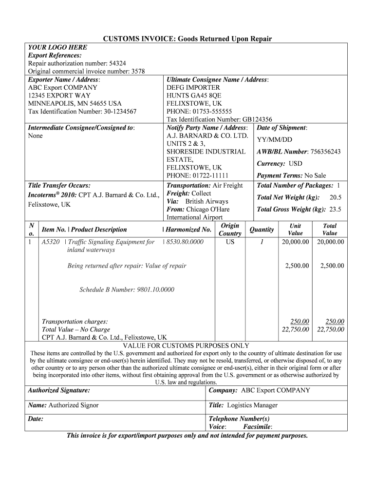 Fillable Online The ABC's of Documentation When Using Export License ...