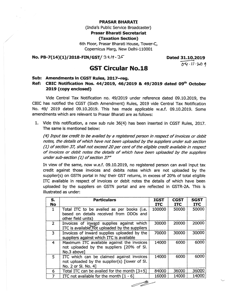 Fillable Online prasarbharati gov PRASAR BHARATI (India's Public Service Broadcaster ... Fax ...