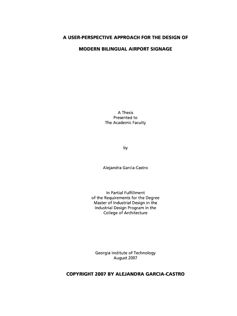 Fillable Online smartech gatech a user-perspective approach for the ...
