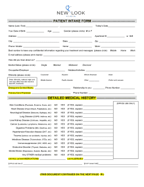 Fillable Online Client Intake Form - NJ Samaritan Center Fax Email ...