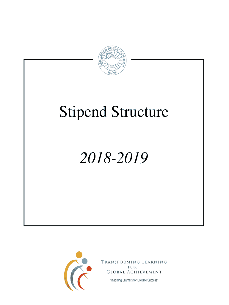Fillable Online Stipend Structure Fax Email Print - pdfFiller