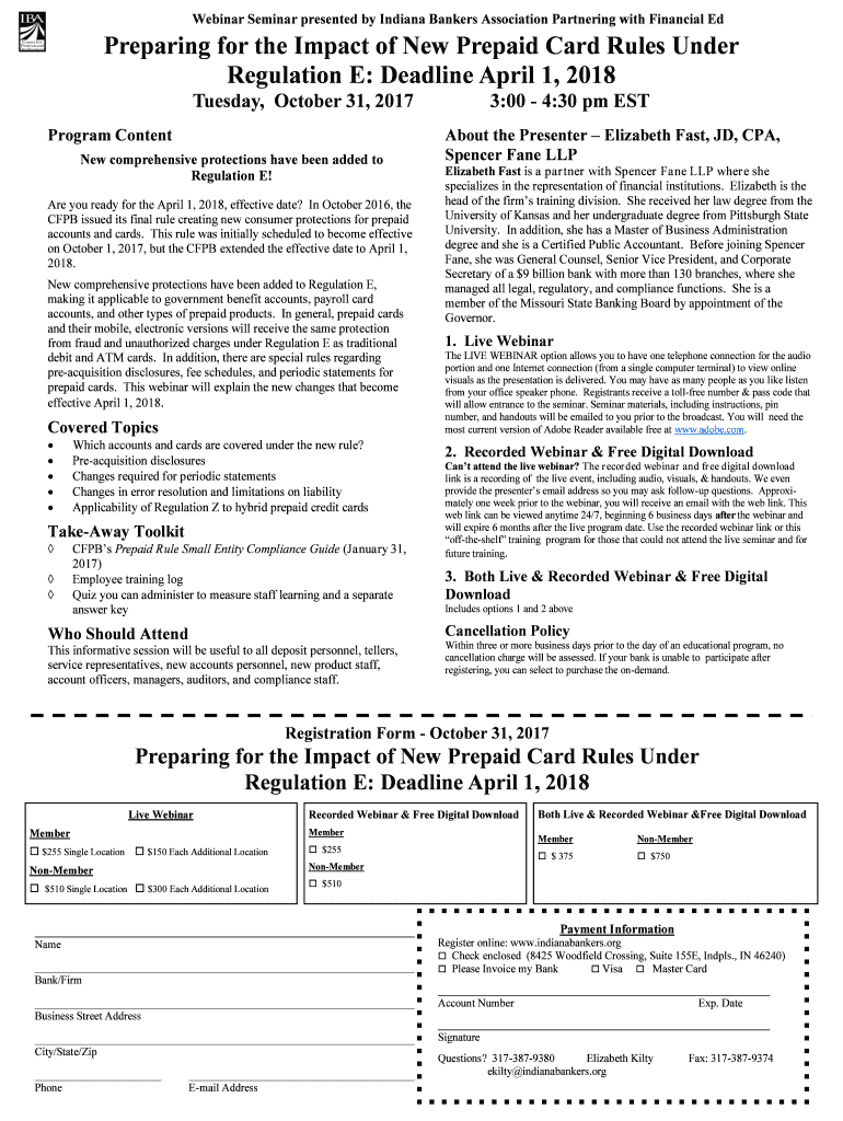 Fillable Online ABA Letter to CFPB on Prepaid - American Bankers ...