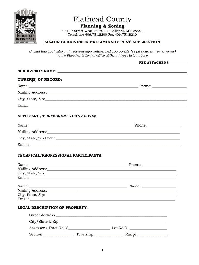 Fillable Online flathead mt Get the Responsive Declaration to Request for Order ... Fax Email ...