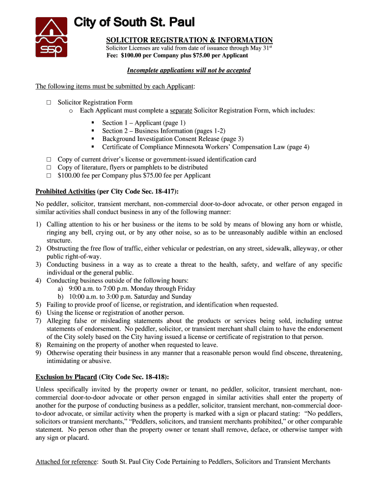 Fillable Online Peddler/Solicitor License Application - Ann Arbor DDA ...