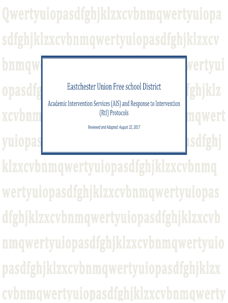 Fillable Online district eastchesterschools Eastchester Union Free ...