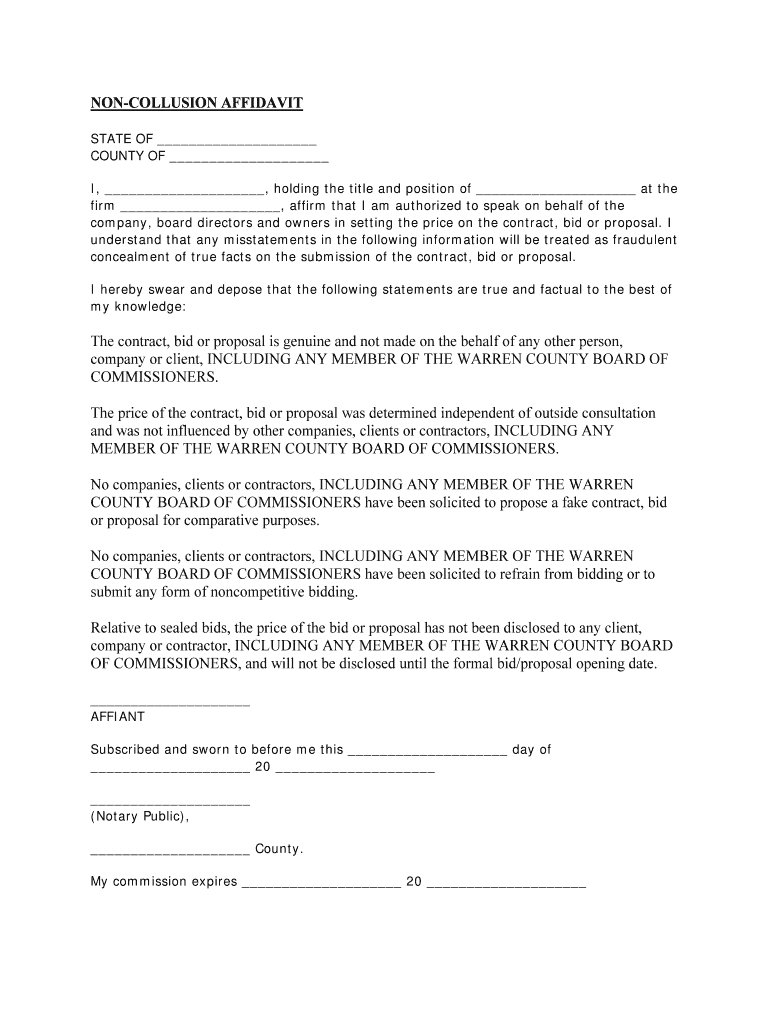 Fillable Online Additional Affidavits.docx Fax Email Print - pdfFiller