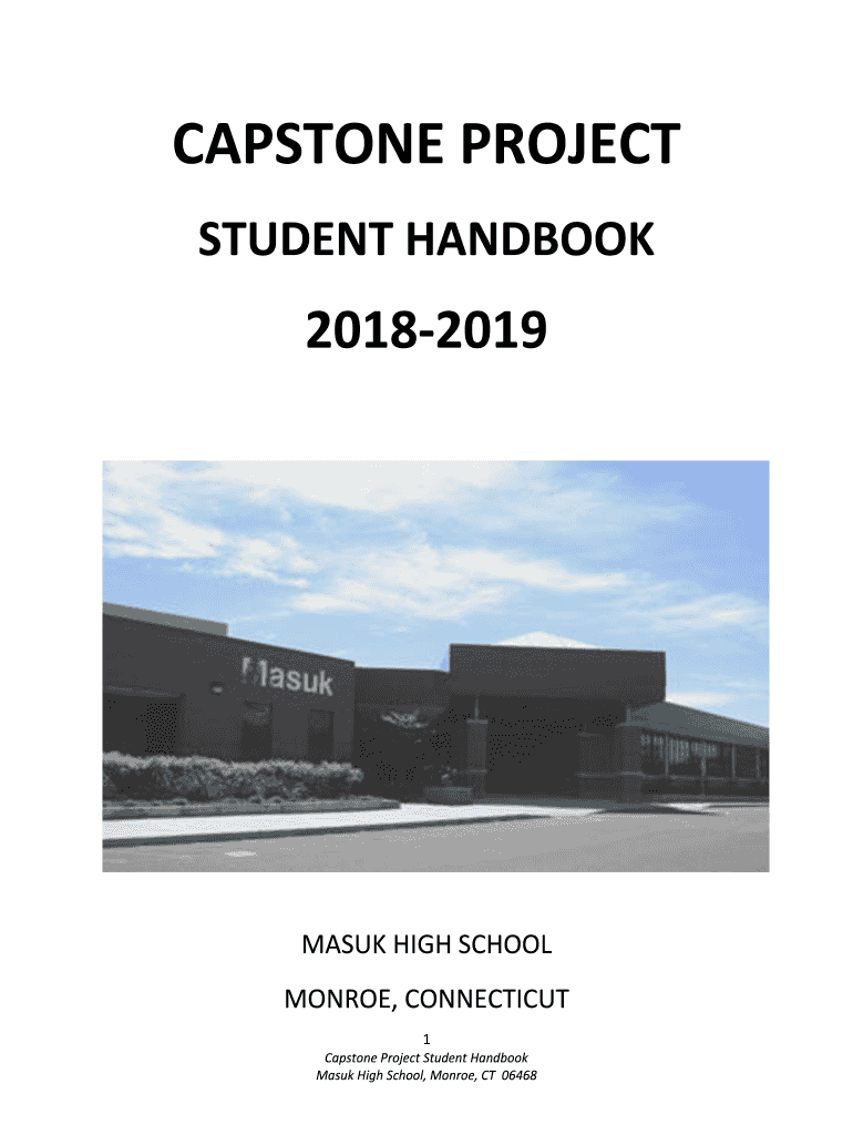 Fillable Online Capstone Project - Masuk High School - Monroe Public ...