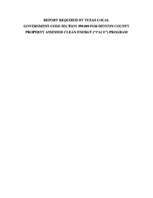 Fillable Online REPORT REQUIRED BY TEXAS LOCAL GOVERNMENT CODE ... Fax ...