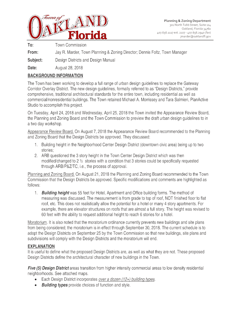 Fillable Online Jay R. Marder, Town Planning & Zoning Director Fax ...