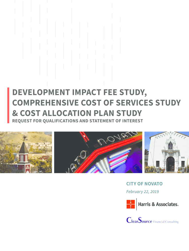 Fillable Online REQUEST FOR PROPOSAL OVERHEAD COST ALLOCATION PLAN AND ...