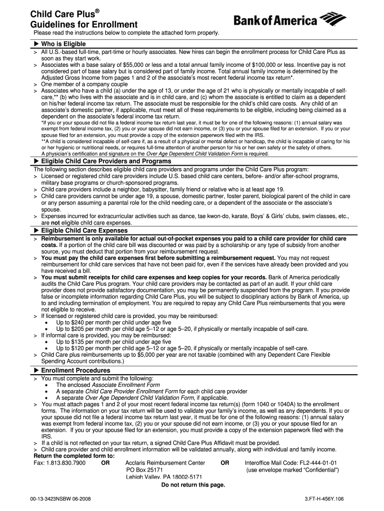 Fillable Online 3 FT-H-456Y 106 CCP Associate Enrollment Form- FINAL 8 ...