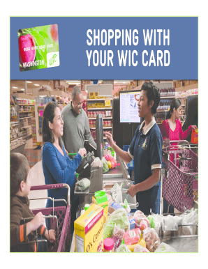 Fillable Online Shopping with Your WIC Card Participant Education Tool ...