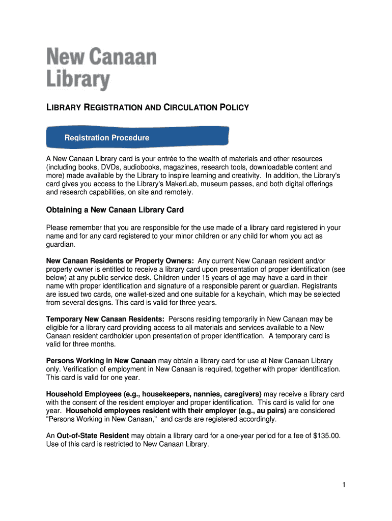 Fillable Online Request an Interlibrary Loan - New Canaan Library Fax ...