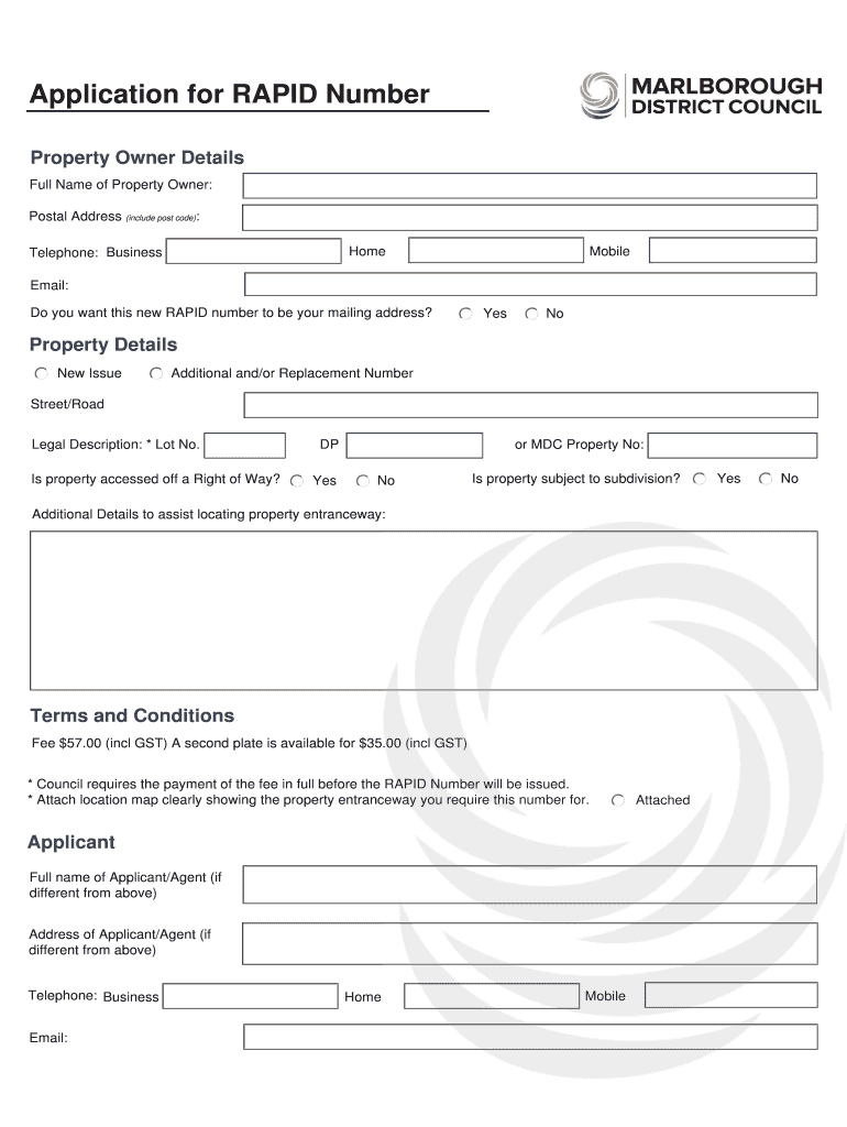 Fillable Online RAPID Application form LIVECYCLE.PDF Fax Email Print ...