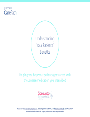 Fillable Online Annotated Verification of Benefits Form - SPRAVATO Fax ...