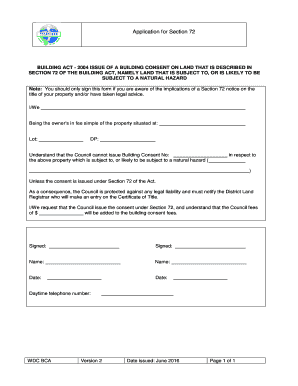 Fillable Online Section 72 notifications on a Certificate of TitleEQC ...