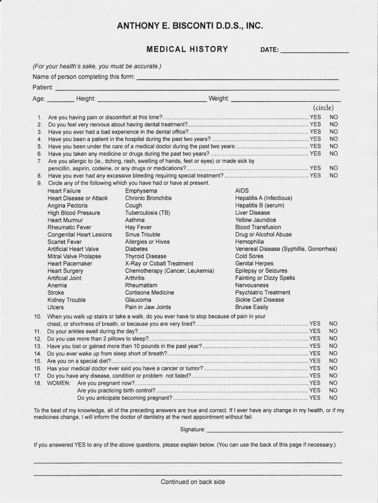 Fillable Online Pediatric Body Mass Index (BMI) Form for Medi-Cal ...