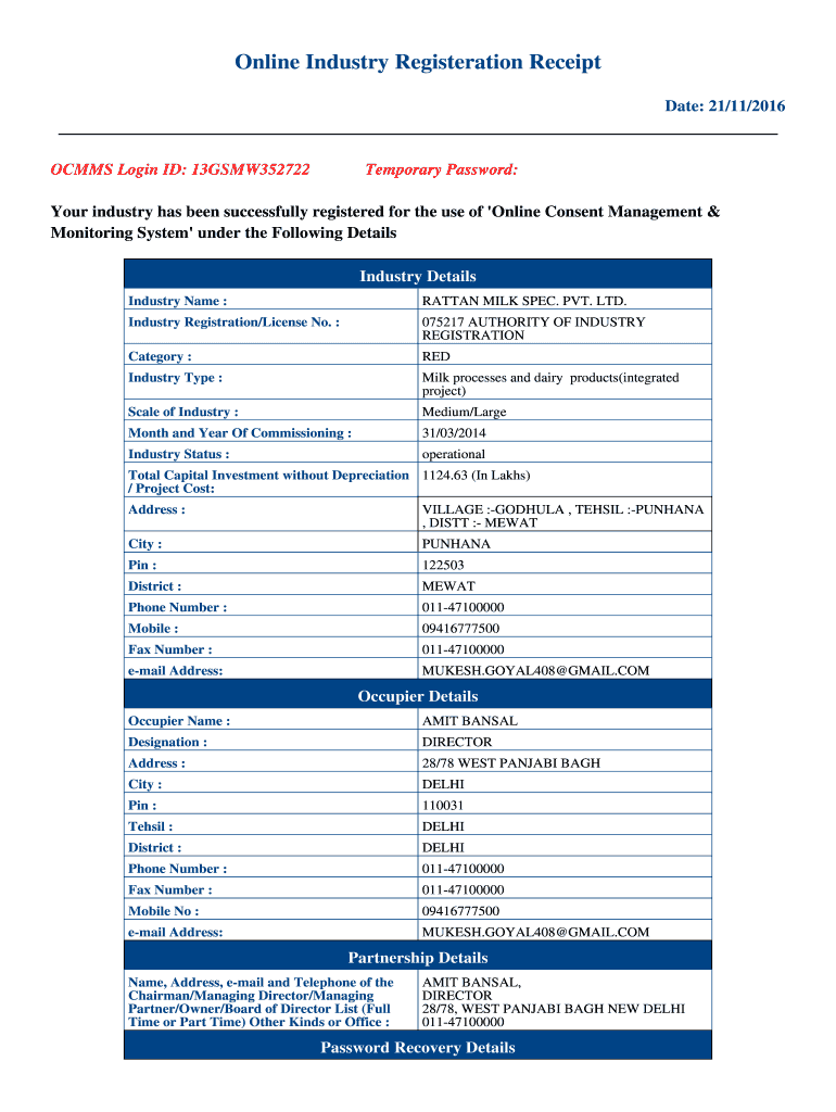 Ocmms Login - Fill Online, Printable, Fillable, Blank | pdfFiller