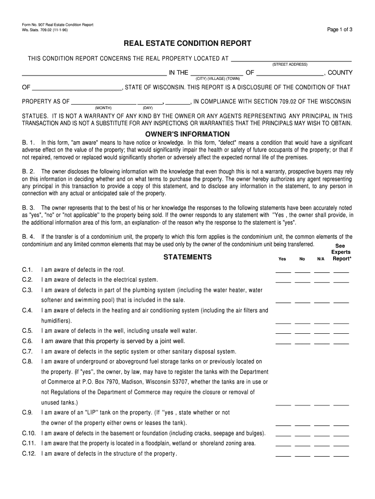 Wisconsin Legislature: Chapter 709: Fill out & sign online | DocHub