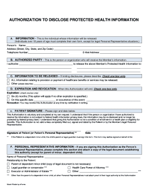 Fillable Online Mississippi HIPAA Authorization Form Fax Email Print - pdfFiller