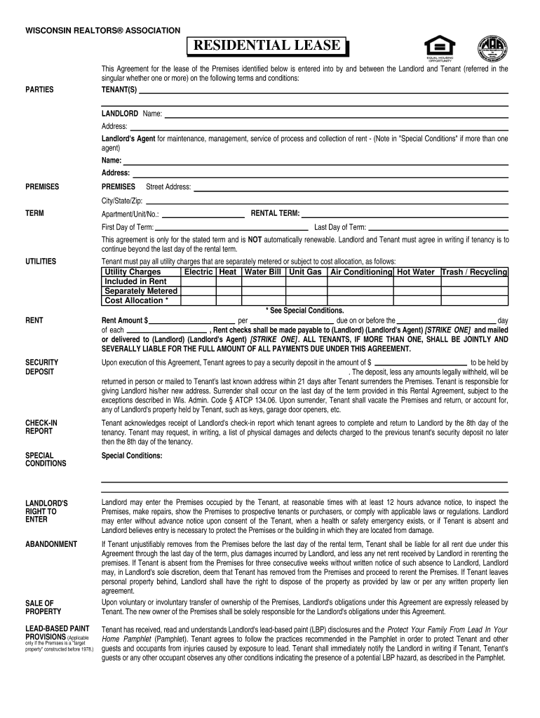 Fillable Online Rental agreement - Wikipedia Fax Email Print - pdfFiller
