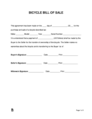Fillable Online Motorcycle Installment Sale Agreement Fax Email Print ...