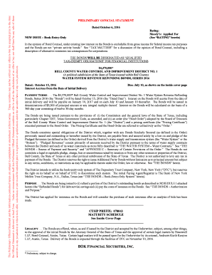 Fillable Online CUSIP PREFIX: 078043 MATURITY SCHEDULE See Inside ...