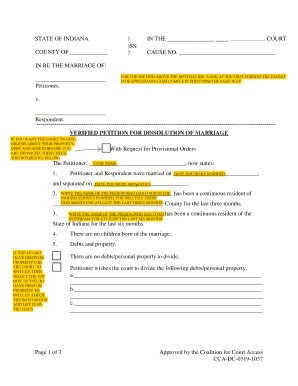 Fillable Online Indiana Trial Courts: Types of Courts - courts.IN.gov ...