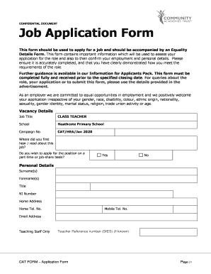 Fillable Online d3giikteahxfyn cloudfront CONFIDENTIAL DOCUMENT Job ...