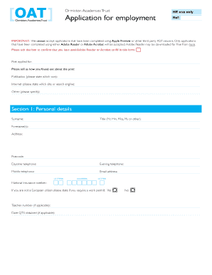 Fillable Online d3giikteahxfyn cloudfront HR use only Application for ...