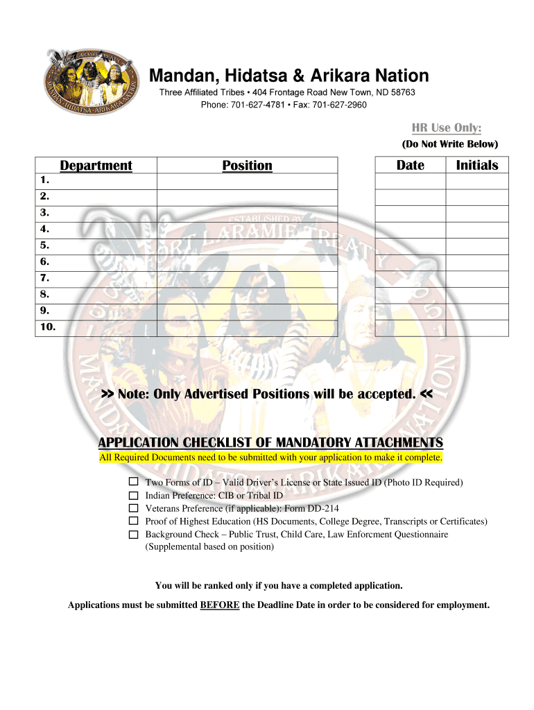 Fillable Online Peoples FundMHA Nation Fax Email Print - pdfFiller