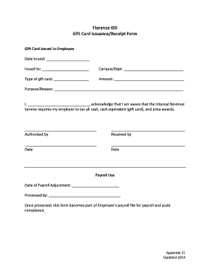 Fillable Online Business Office Forms - Florence ISD Fax Email Print ...