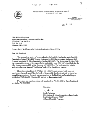 Fillable Online U.S. EPA, Pesticide Product Label, ANDERSONS GOLF ...