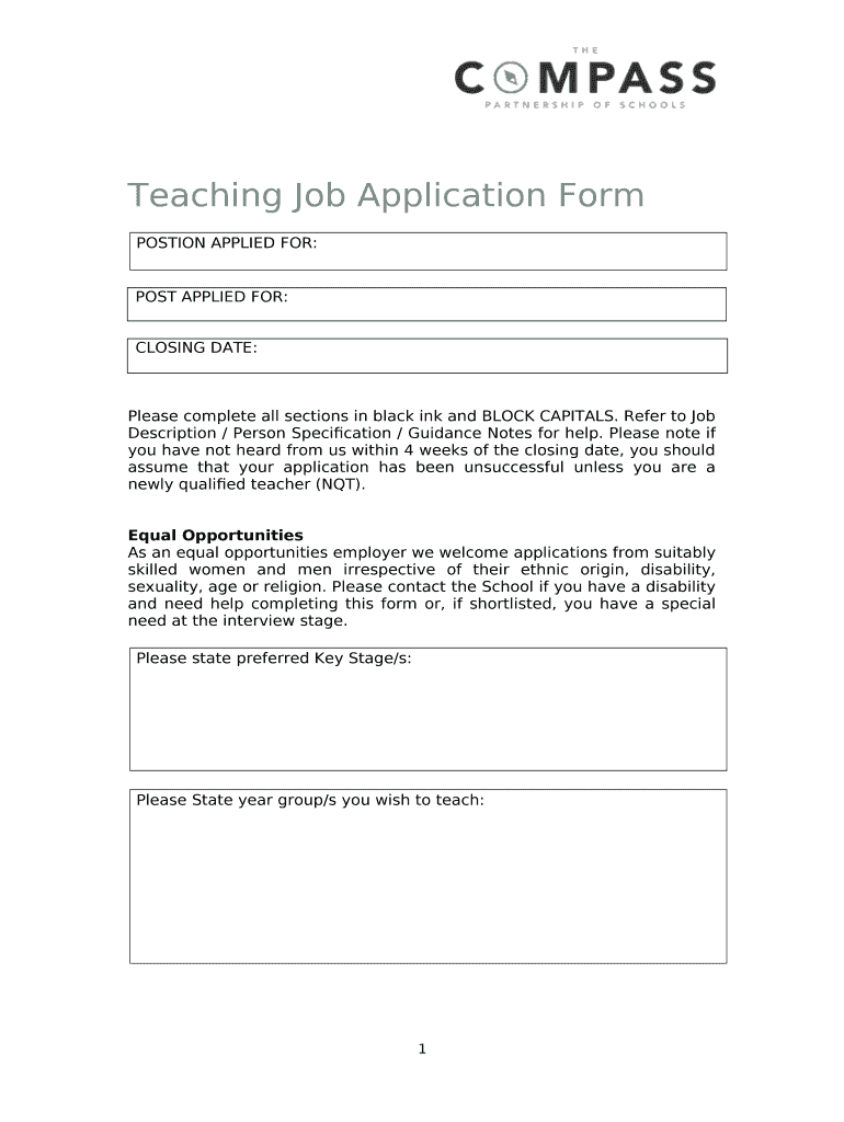 Career guidance: completing a job application ... Doc Template | pdfFiller