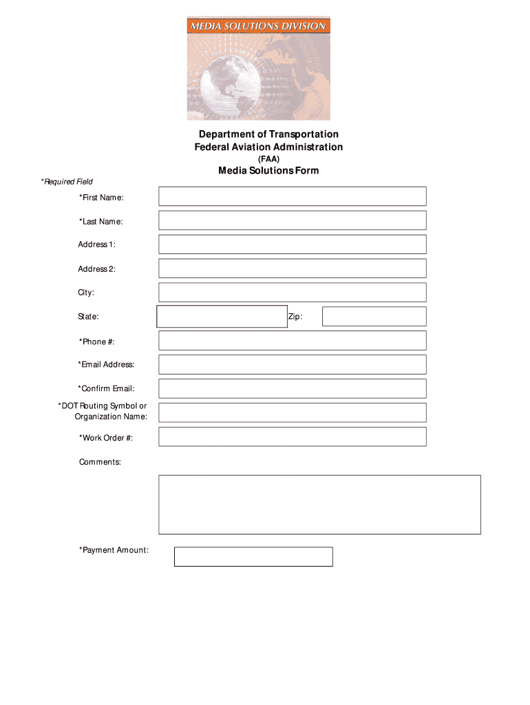 Fillable Online FAA Form 8110-14 - Statement of Qualifications (DAR-DMIR ... Fax Email Print ...