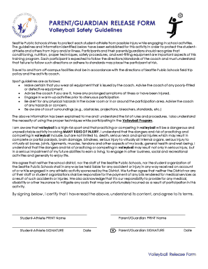 Fillable Online Student-Athlete Forms - Forms - Seattle Public Schools ...