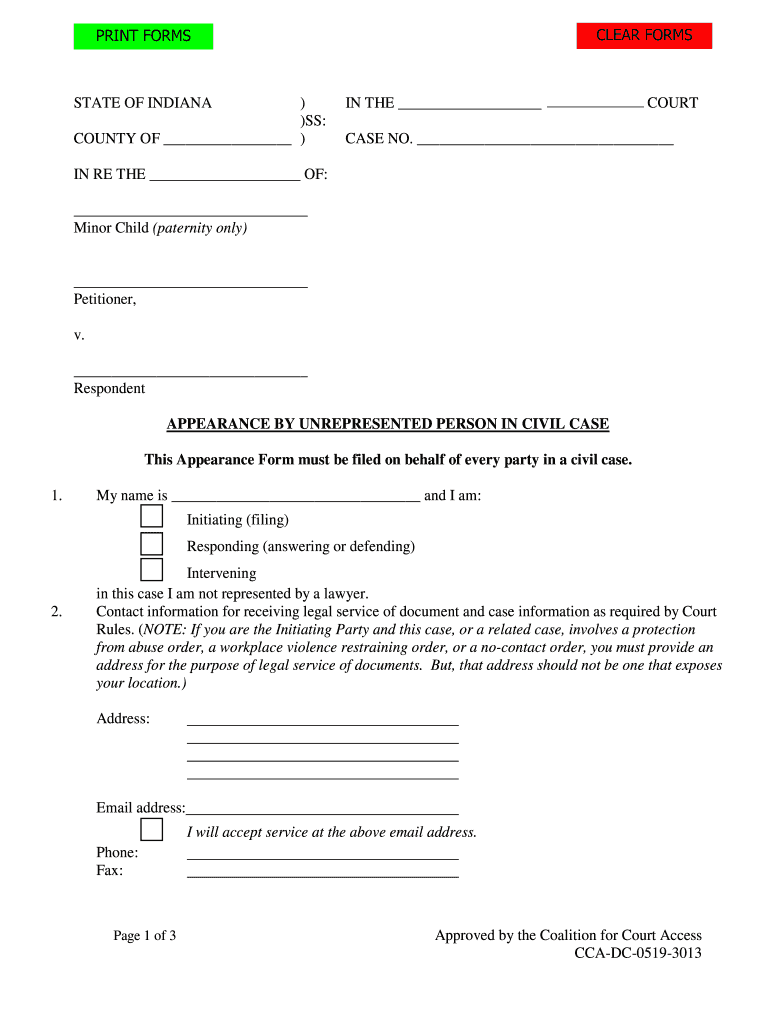 Fillable Online from abuse order, a workplace violence restraining ...