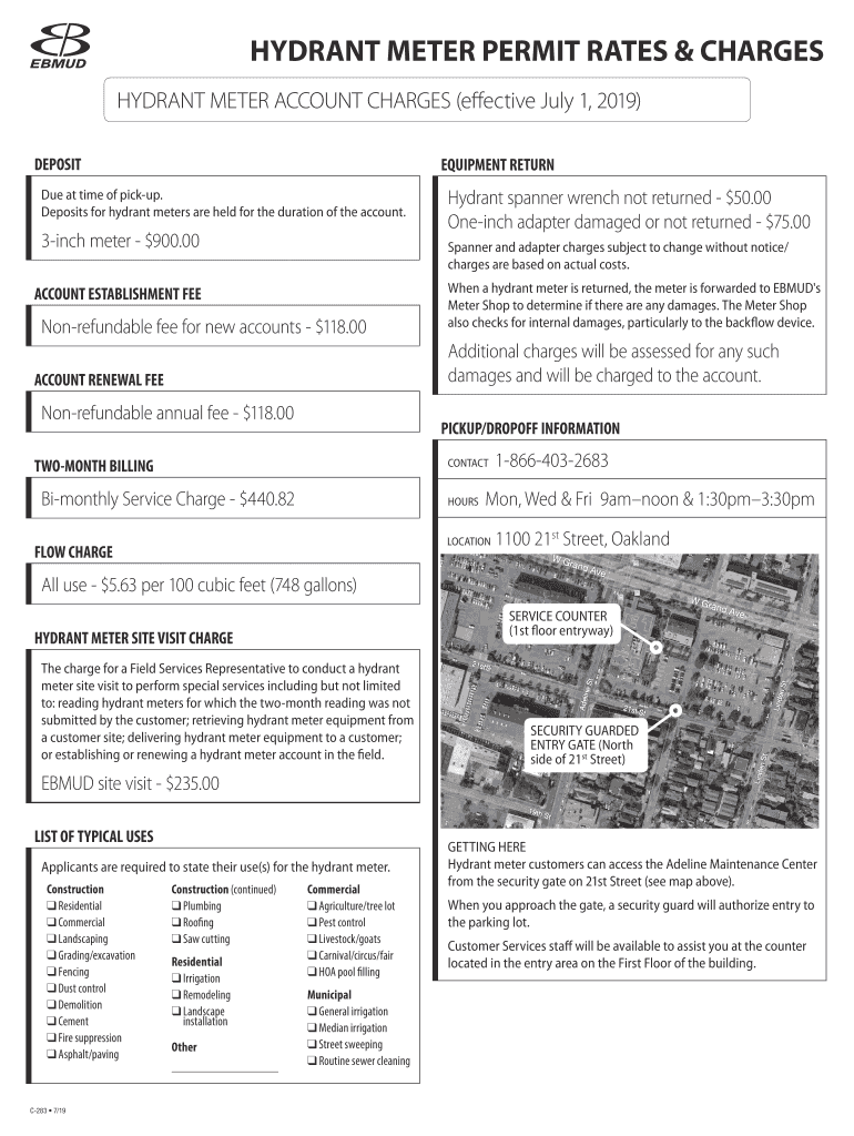 Fillable Online RULES and REGULATIONS for WATER SERVICE - Lansing ...