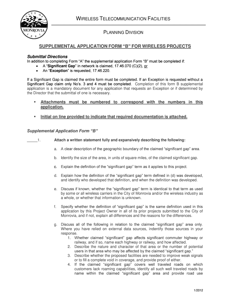 Fillable Online General Land Use and Development Application Fax Email ...