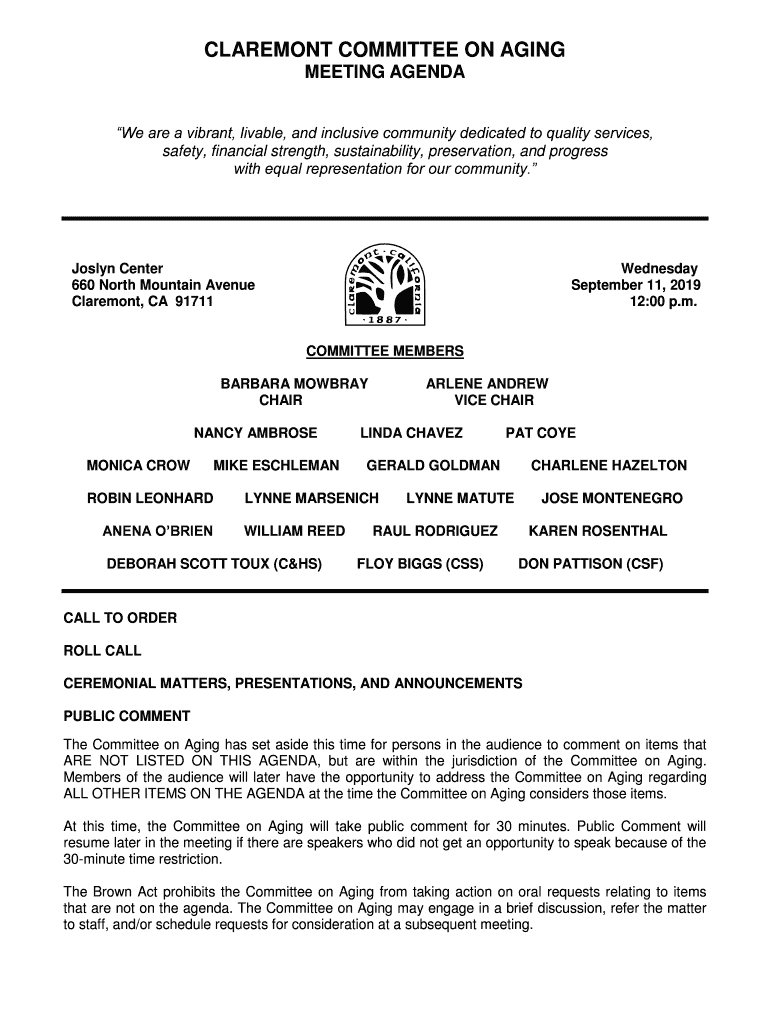 Fillable Online Diversity, Equity and Inclusion Committee - The Claremont ... Fax Email Print ...