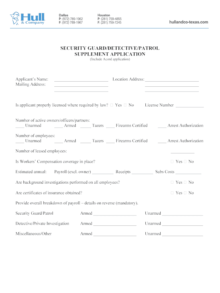 Fillable Online 82: Watercraft Application - Standard Lines Services ...