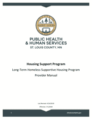 Fillable Online Long-Term Homeless Supportive Housing Program Fax Email ...