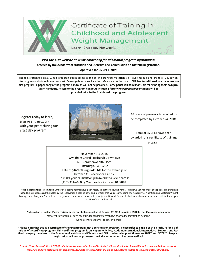 Fillable Online Visit the CDR website at www.cdrnet.org for additional ...